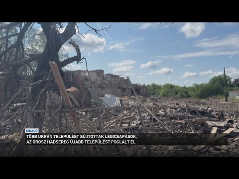 Légicsapások újabb sorozatát hajtotta végre az orosz légierő Ukrajna ellen