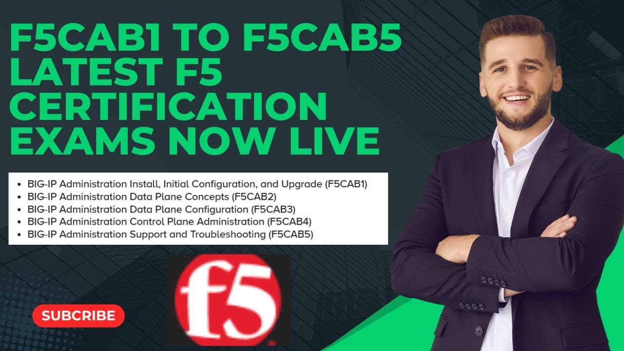 F5 BIG-IP Certification Updated! Full Exam List + Training Info