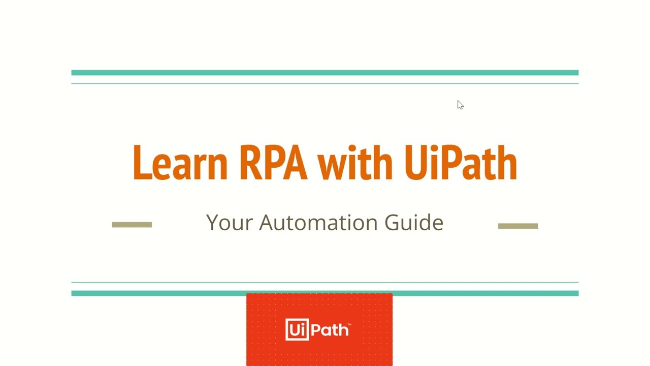 Learn RPA with UiPath | String Manipulation with RegEx Builder