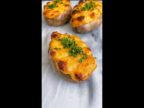 Cheesy Twice Baked Potatoes!