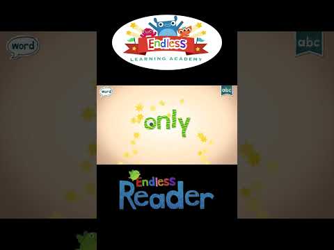 Endless Reader makes learning fun: Meet letter O and the word 'Only' | Part 1
