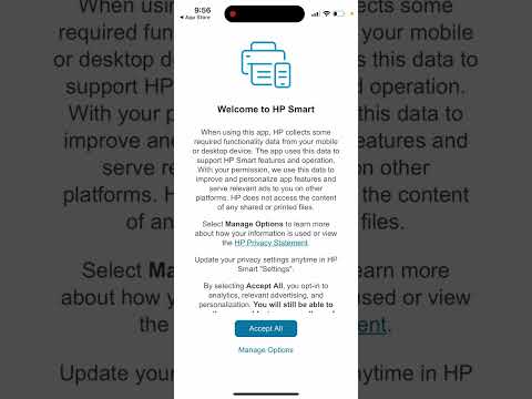 How to install HP Smart app on iPhone?
