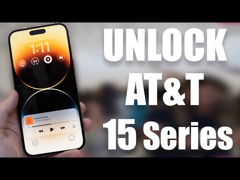 Unlock AT&T iPhone 15 Pro Max, 15 Pro, 15 Plus & 15 by IMEI Permanently for ANY Carrier
