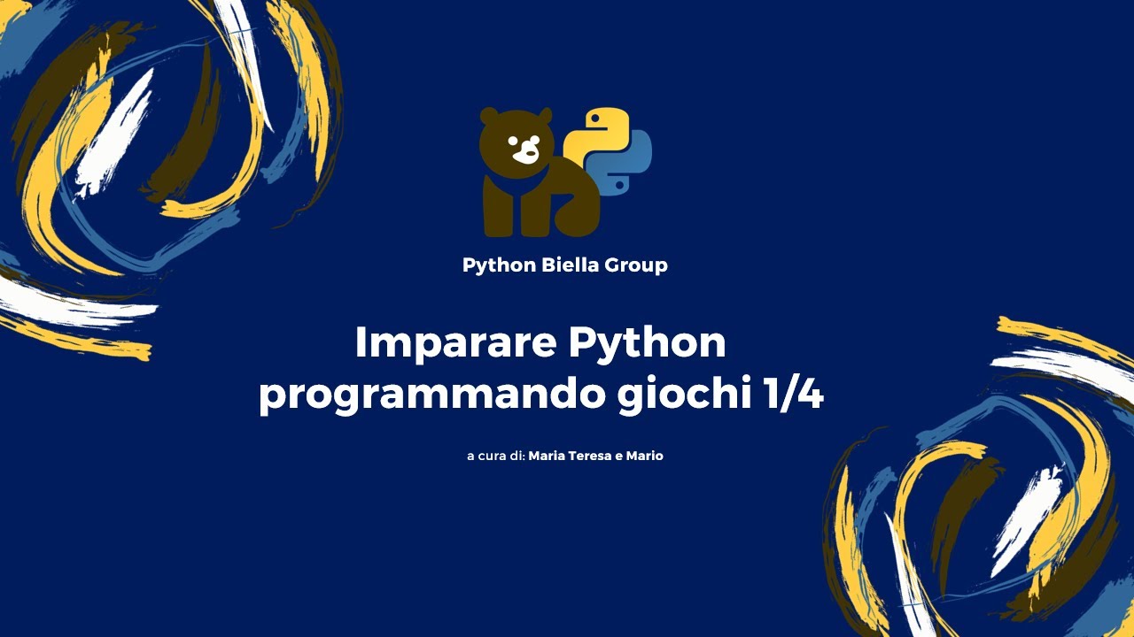 Imparare Python programmando giochi - 01 Le basi