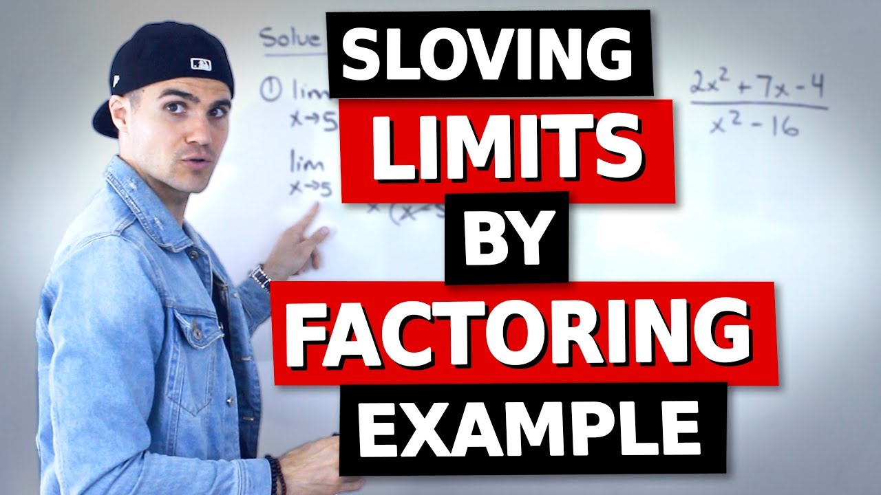 MCV4U (Grade 12 Calculus & Vectors) - Solving Limits by Factoring Example 1