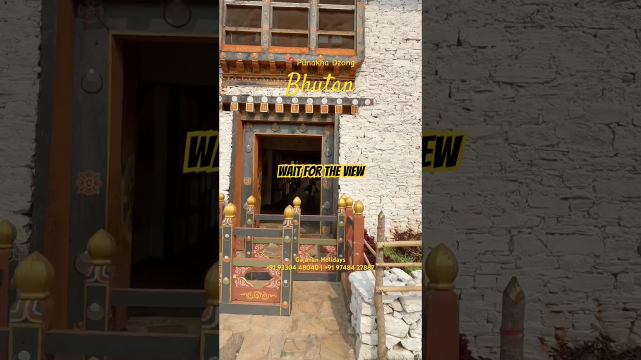 Wait for the view #punakha #bhutan #travel #simplybhutan #peaceful #mountains #travel