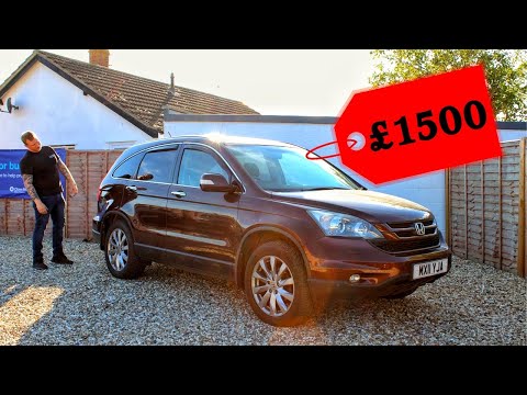 I bought a HIGH MILEAGE Honda CR-V for £1500! 😬
