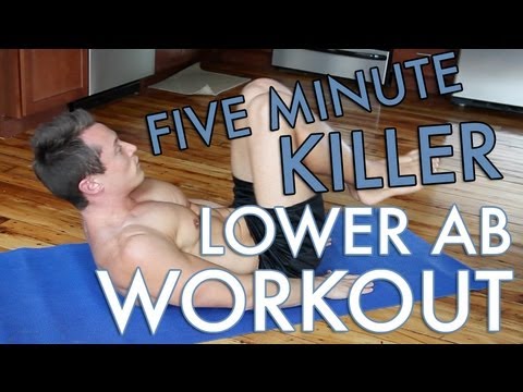 5 Minute Lower Ab Workout!
