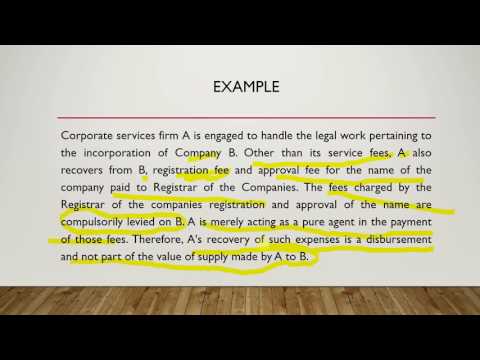 GST Chapter 17 - Valuation Pure Agent