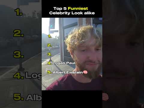 Ranking Top 5 Funniest Celebrity Look alike