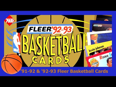 1991-92 & 1992-93 Fleer Basketball Card Sets