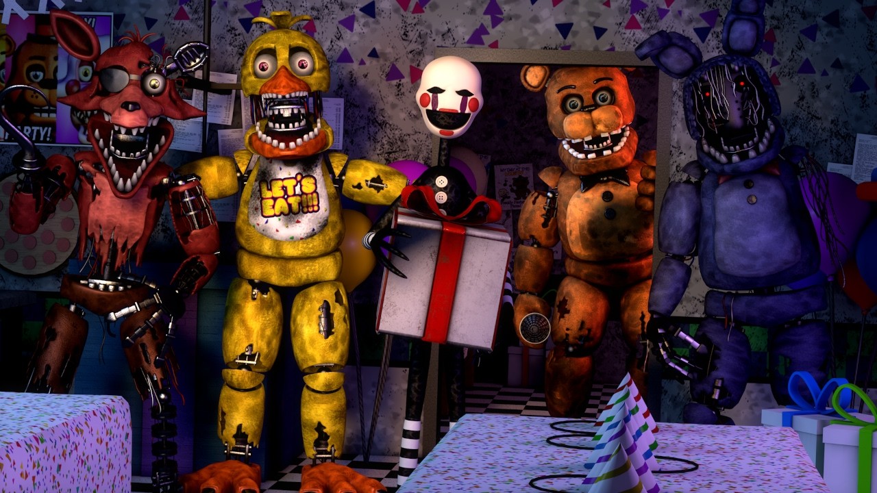 [FNAF C4D SPEED ART] Puppet Give Life