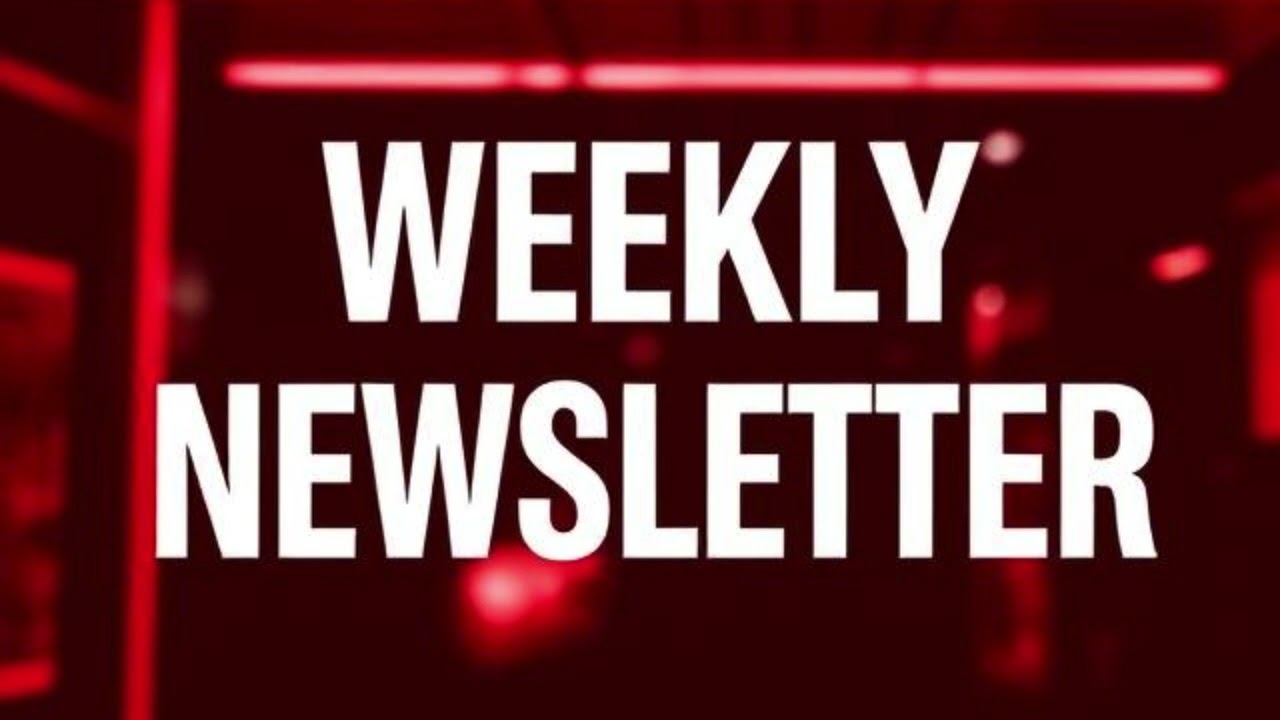 Weekly newsletter Mar 25