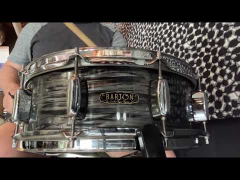 Barton Studio Custom Maple snare drum 5x14 | Reverb