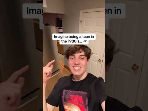 Imagine being a teen in the 1980’s… 🛸