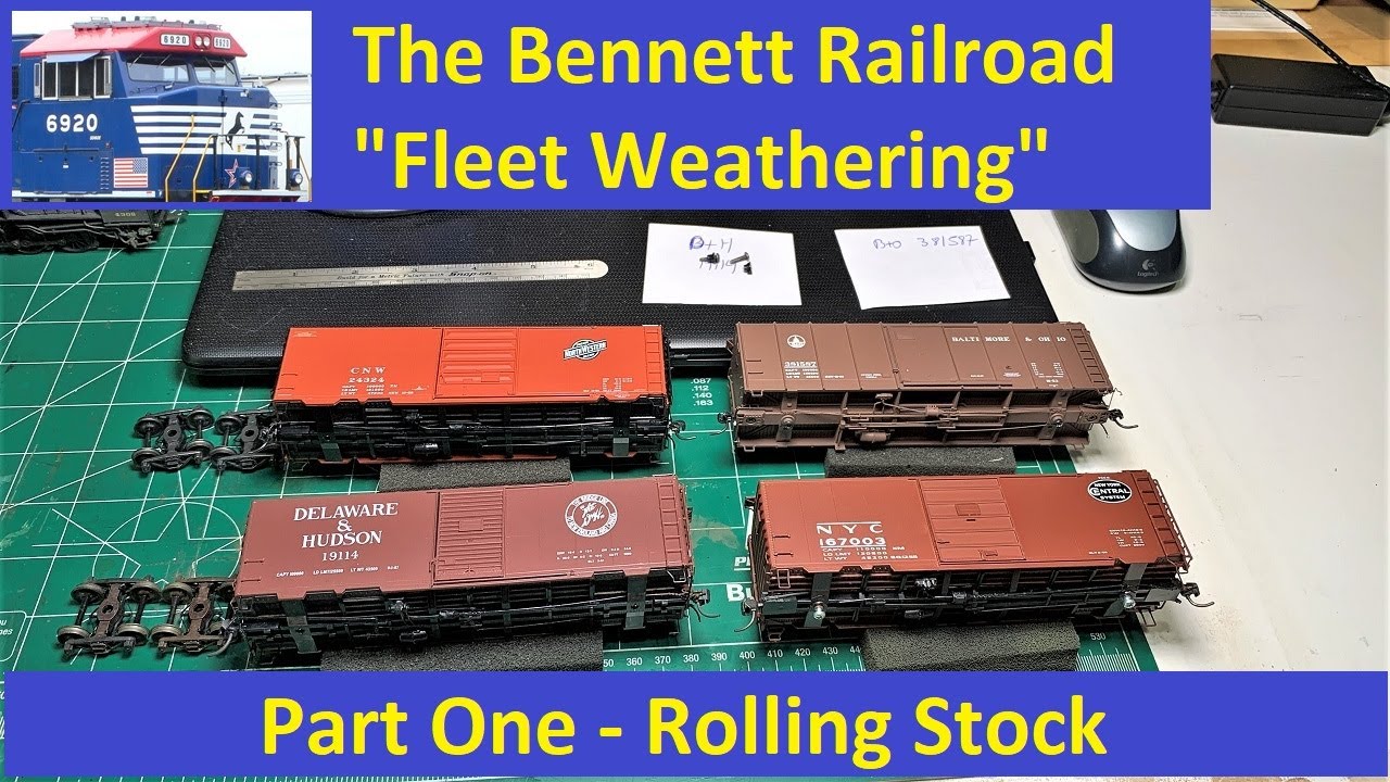 Fleet Weathering- Rolling Stock