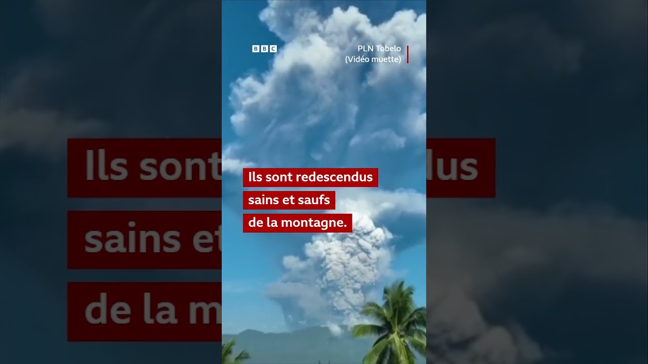 Trois randonneurs décédés après l'éruption du volcan