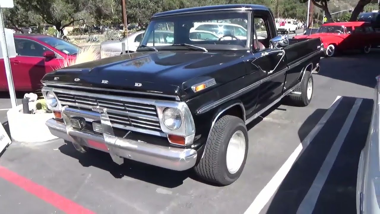 1968 Ford F100 Ranger test drive at Laguna Classic Cars, Laguna Beach, Ca