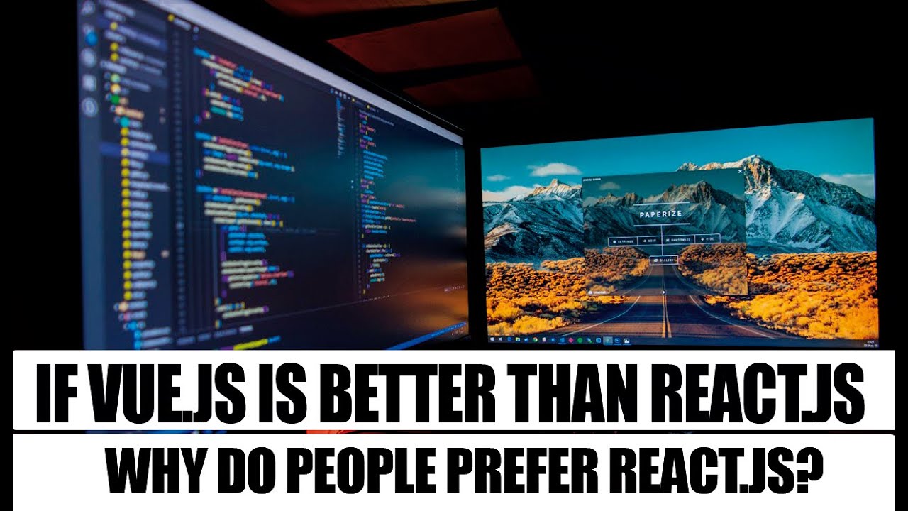 React vs Vue: Vue js seems more productive than React js yet coder still use React js?