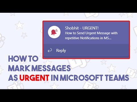 How To Mark Messages as URGENT in Microsoft Teams