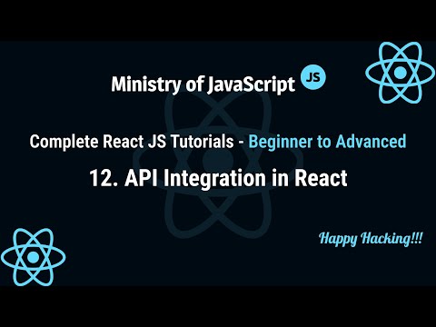 React JS Tutorials | Master API Integration in React JS | React JS From Beginner to Advanced