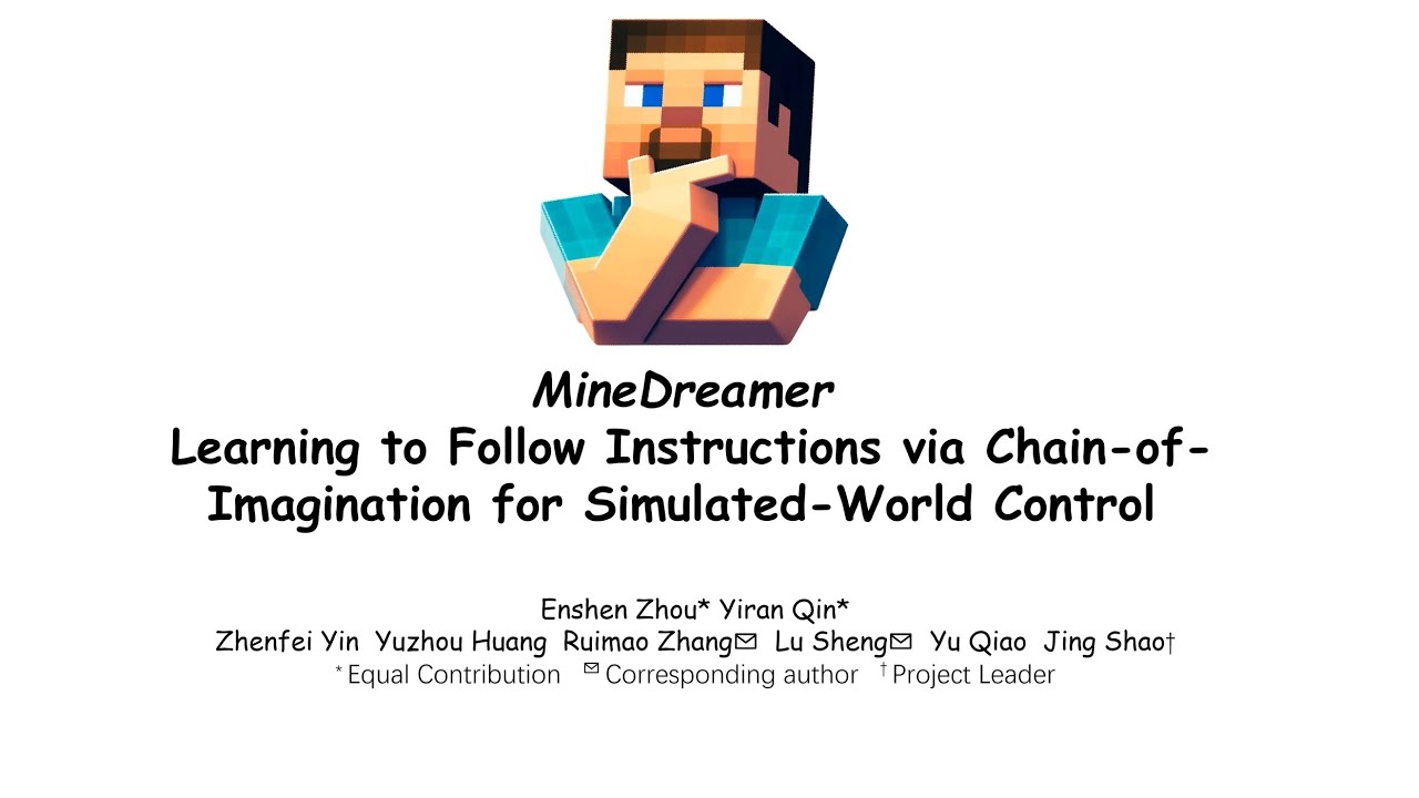 MineDreamer: Learning to Follow Instructions via Chain-of-Imagination for Simulated-World Control