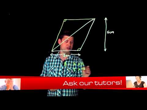 320 Finding the area of obtuse angled triangles
