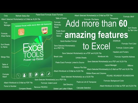 Professor Excel Tools