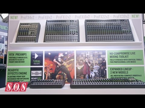 Mackie Pro FX Series V2 - Musikmesse 2015