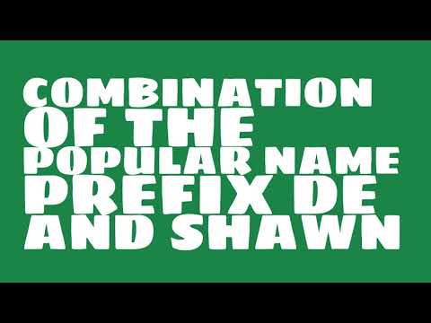 What is the origin of the name Deshawn?