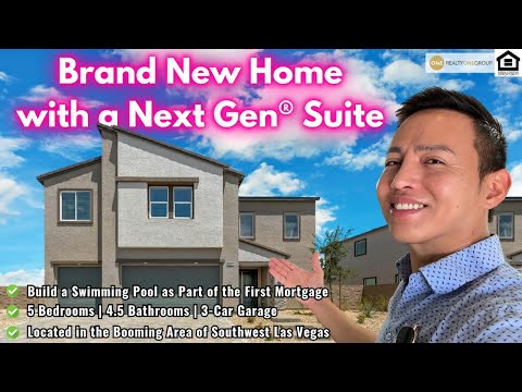 Southwest Las Vegas Brand New Home | Justin NextGen | The Henry by Lennar