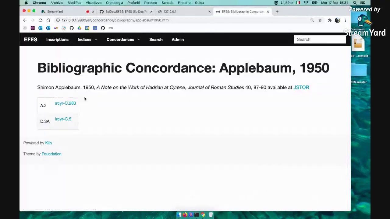 EpiDoc Tutorial: introduction to EFES publication tool