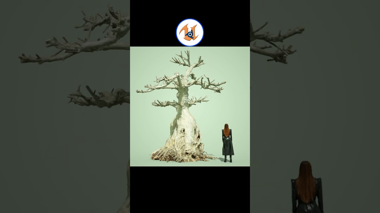 UPBGE - Stylized Collection Of Dead Trees