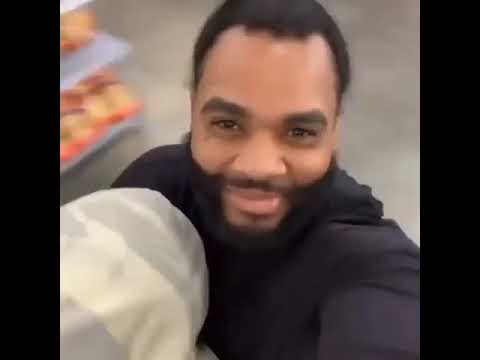 kevin gates protecting dreka while grocery shopping late night
