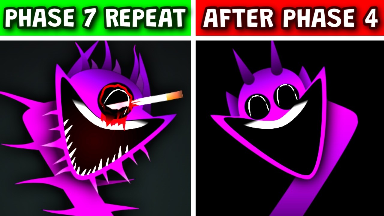 Sprunki Phase 7 But Everyone Is REPEAT After Phase 4