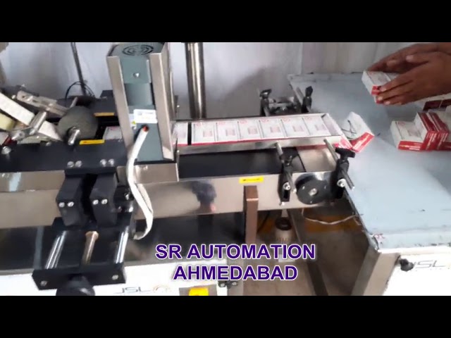 Labeling Machines - Corner Seal Security Seal Labeling Machine ...