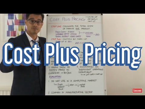 Cost Plus Pricing (PRICE)