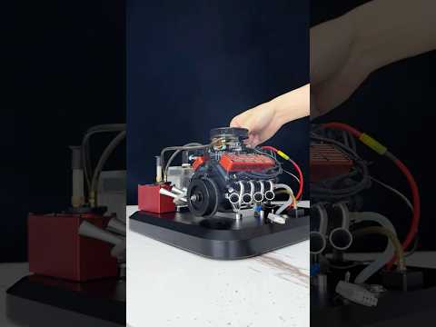 Toyan new V8 miniature engine model