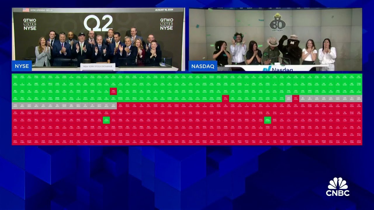 Opening Bell: August 16, 2024