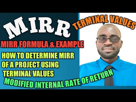 MIRR|Modified IRR Technique of Investment Appraisal in Capital Budgeting|