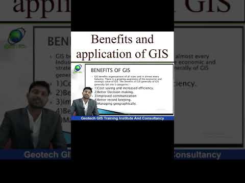 Benefits and Application of GIS #shorts #youtubeshorts #gis #application