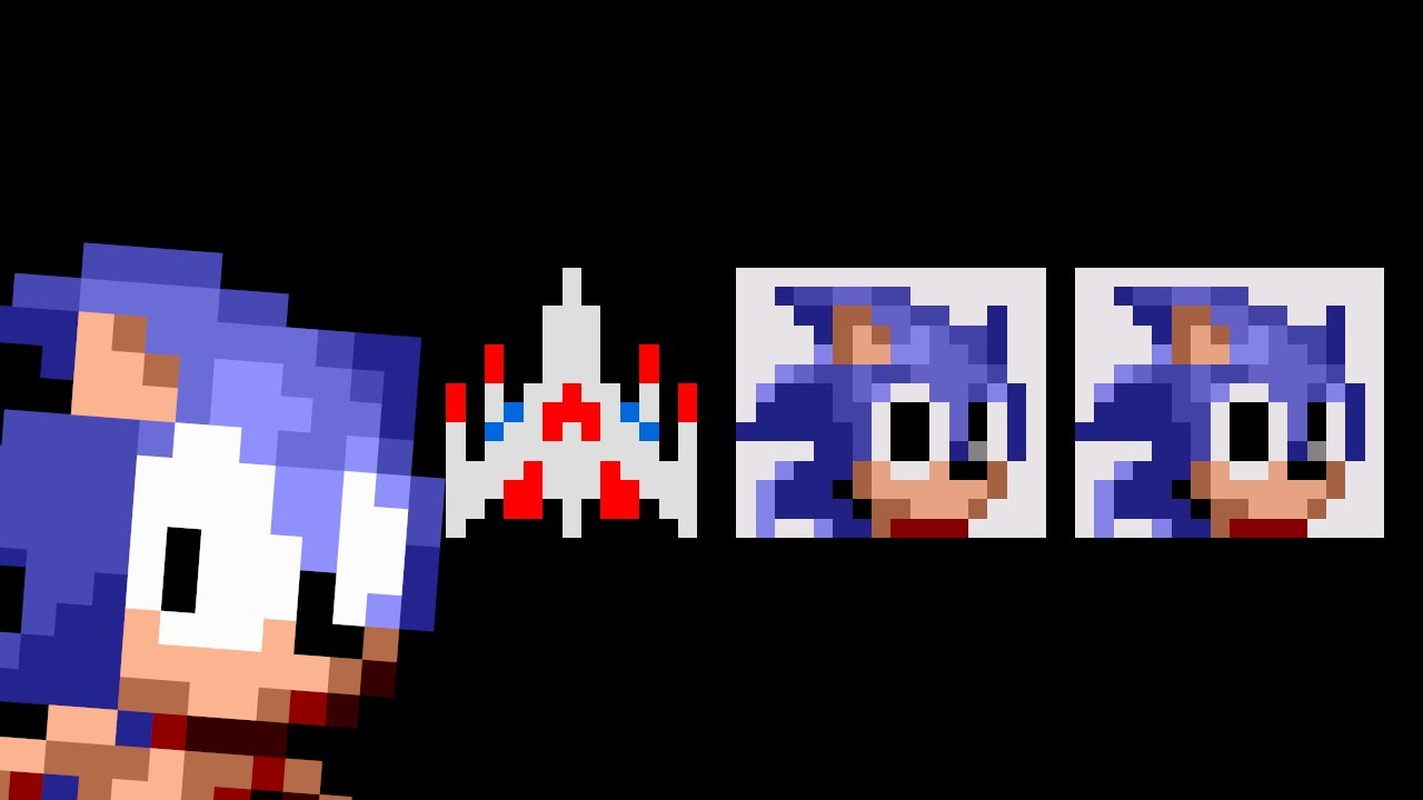 Sonic the Hedgehog (Prototype) - Unused Early HUD Remnants