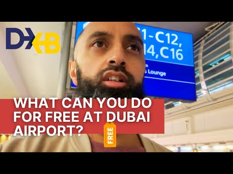 Exploring Dubai Airport For Free Things To Do | The Travel Tips Guy