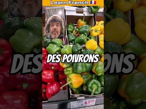 Names of vegetables & fruits in French ! 🍎🥕 | Let's learn New French Vocabulary with Moh & Alain!