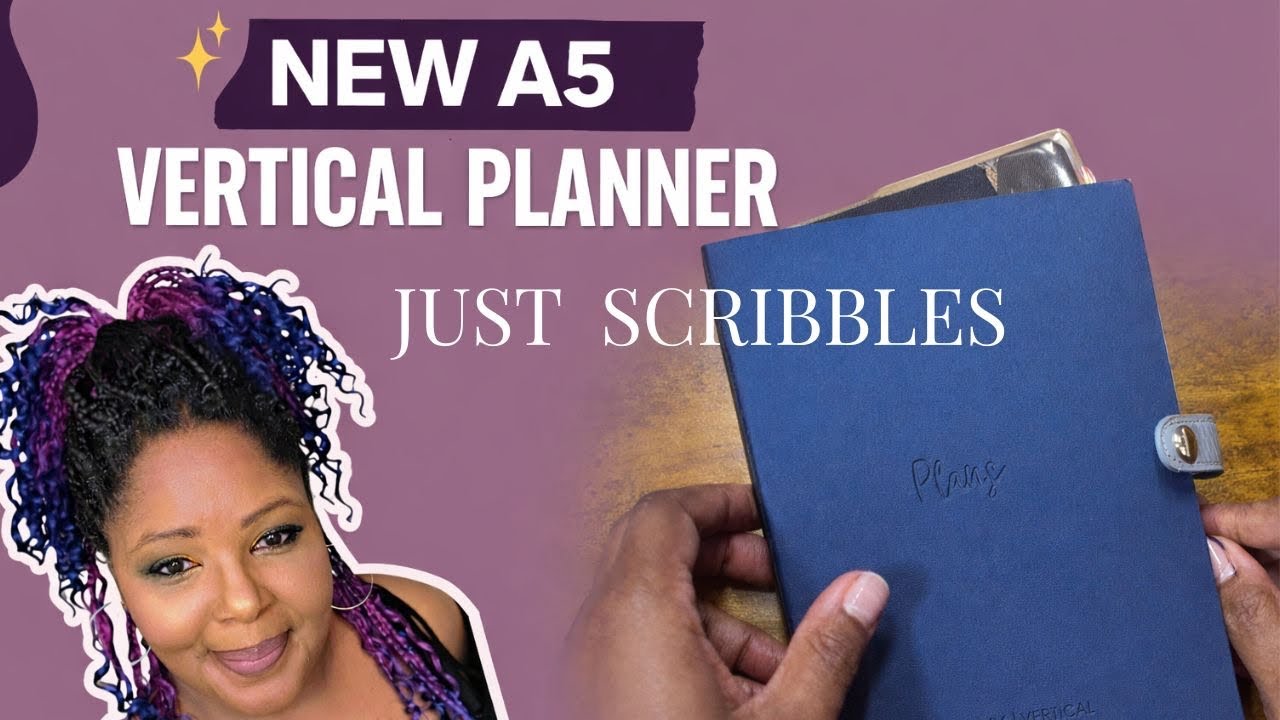 New A5 Just Scribble Vertical Planner 2026 | Full Walkthrough & First Impressions
