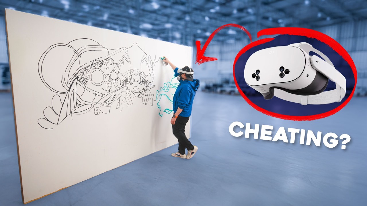 Using VR to Start Art Projects is Over Powered!