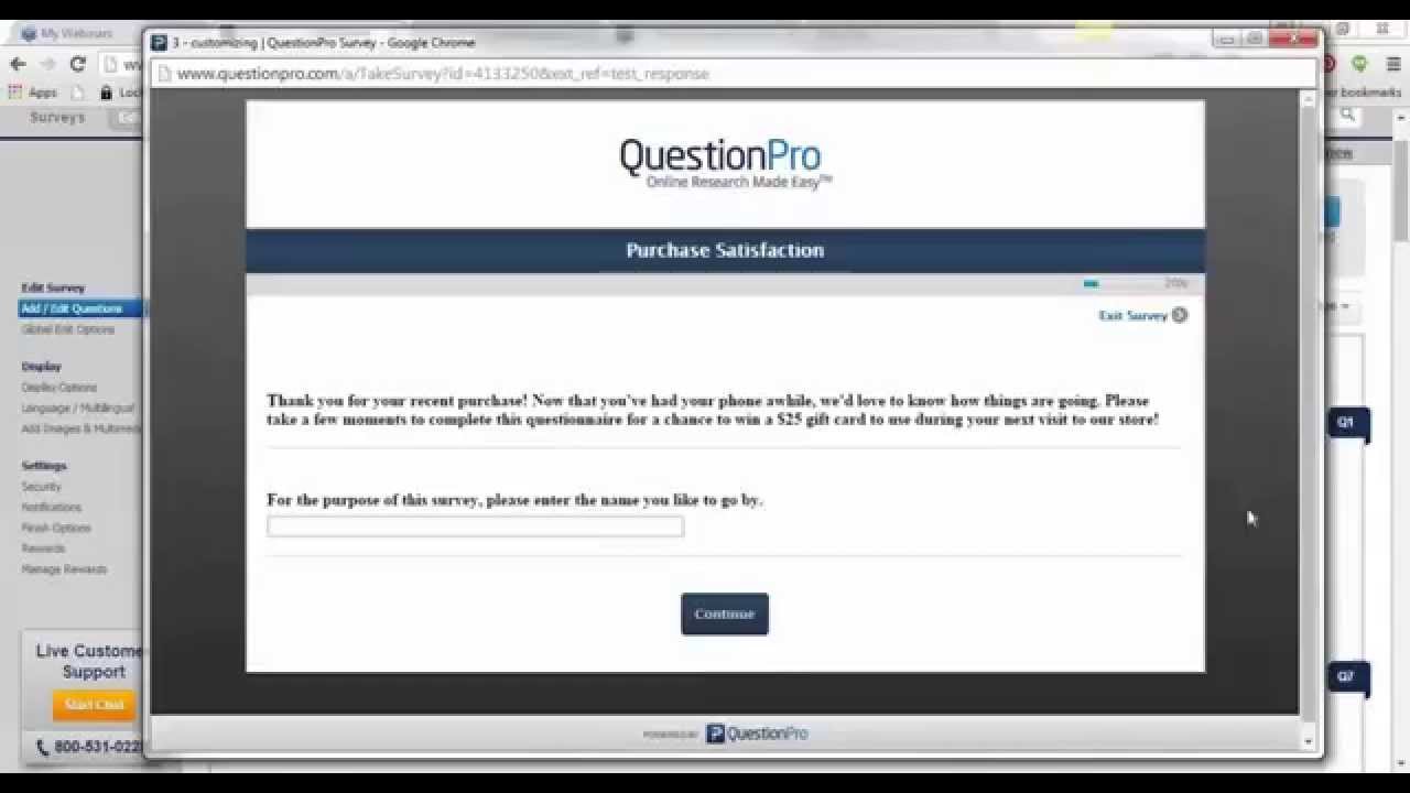 Special Free Training: Feb 2015 - Personalizing and Customizing Surveys with QuestionPro