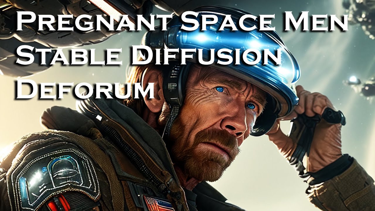 Pregnant Space Men 📺 Stable Diffusion, Deforum