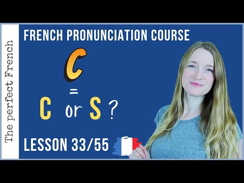 When C is pronounced C / S / G | Learn Spoken French | Lesson 33