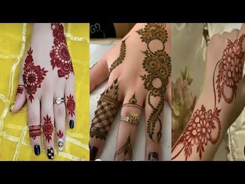simple mehndi design // mehndi design// Trendy Fashion Editor #fashion